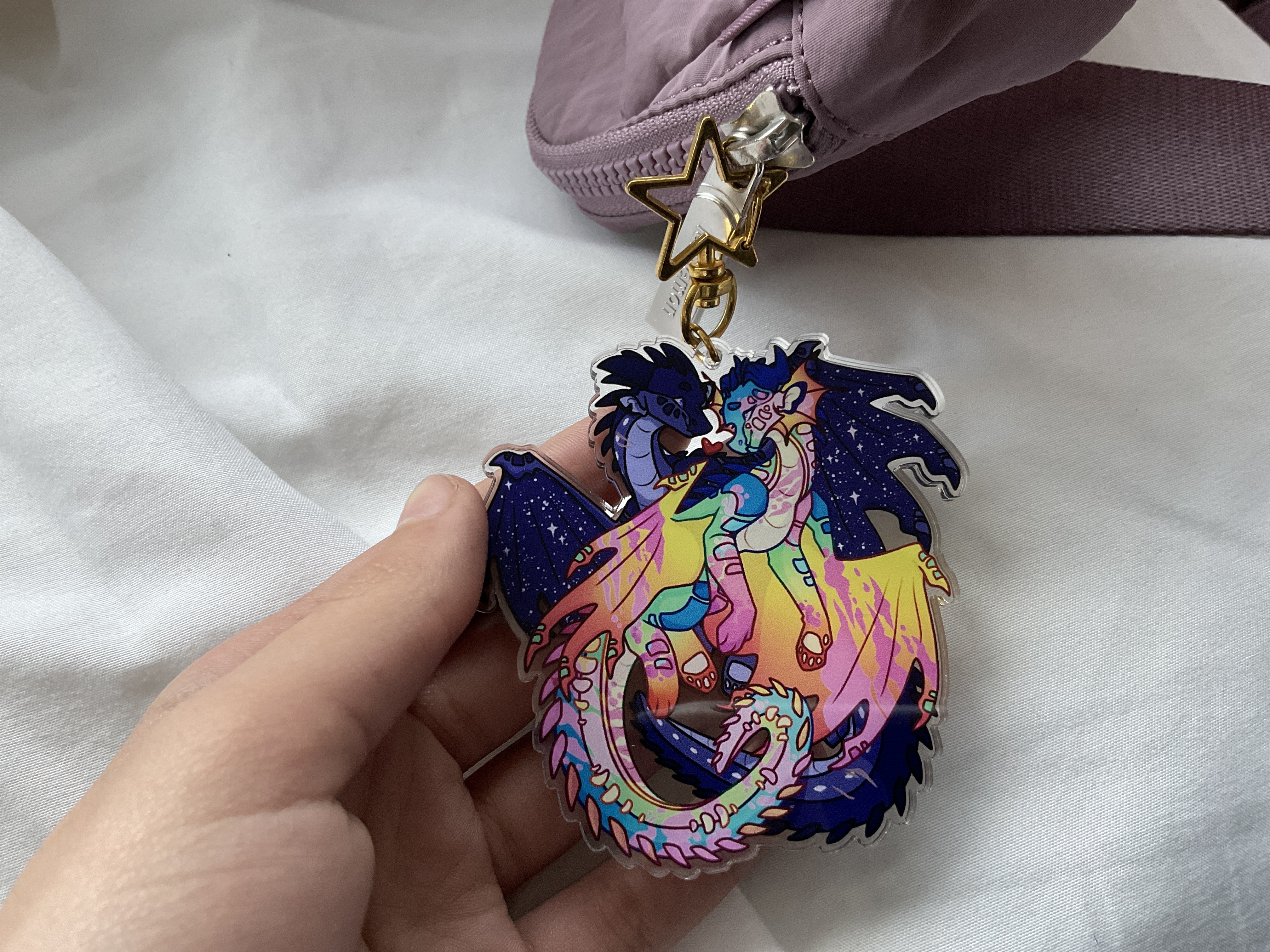 Glorybringer Double Sided Acrylic Keychain | Cyprus