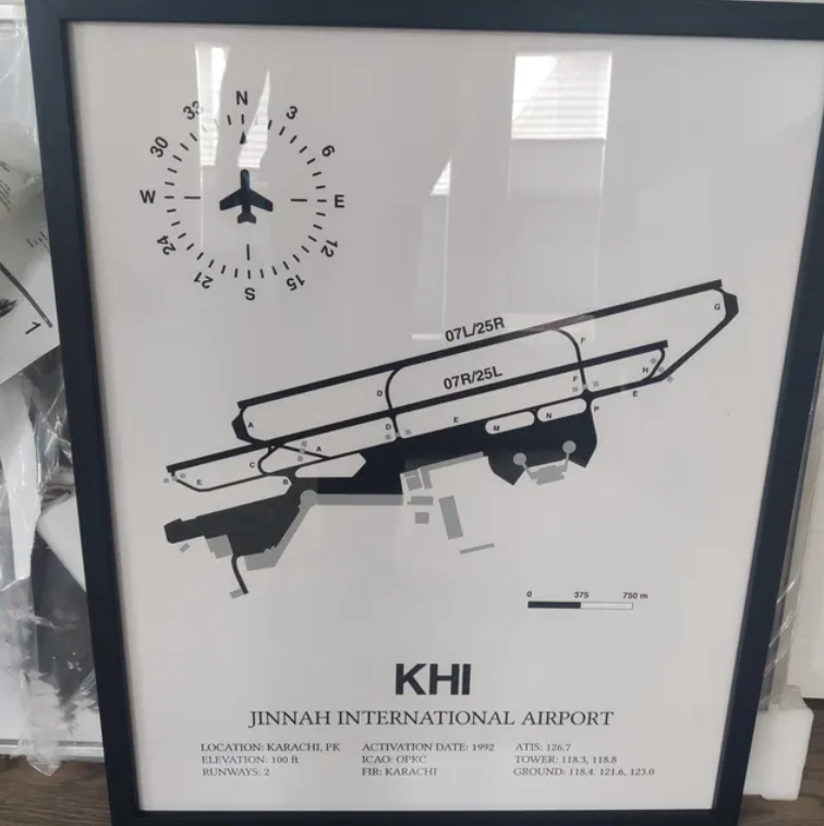 Airport Push Pin Map Dimensions – SkyBirdSupply